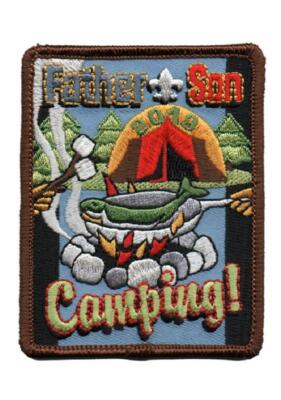 Boy Scouts of America BSA 3 inch FATHER & SON CAMPING 2019 Activity ...