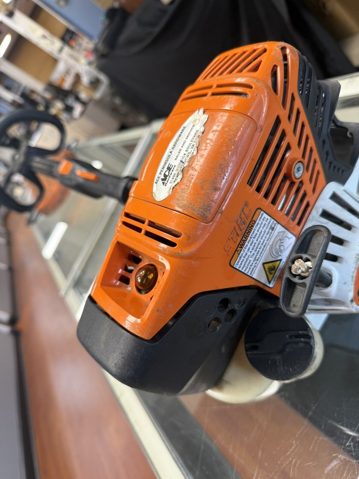 Stihl KM91R Kombi Motor with FSB- KM Curved Shaft Trimmer | eBay