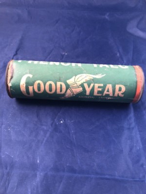 Antique Goodyear French Talc Tube Advertising Rare Graphics Style EARLY ...