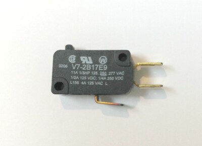 Honeywell V7-2B17E9 Premium Mini Snap Action Micro Switch SPDT 11A 125V ...