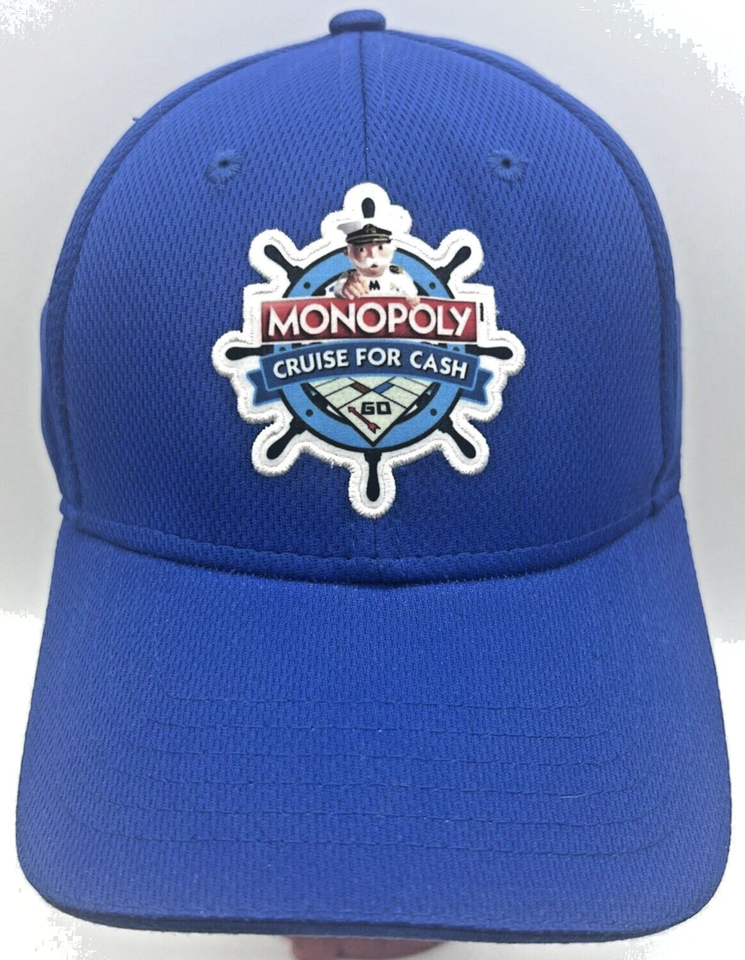 Monopoly Cruise for Cash Princess Cruises Blue Baseball Hat Cap Board ...