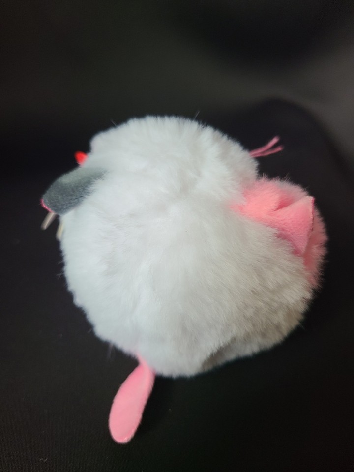 MUFFIN Ty Beanie Baby PUFFIES teeny Ty's ball NWT white Cat Boo Eyes | eBay