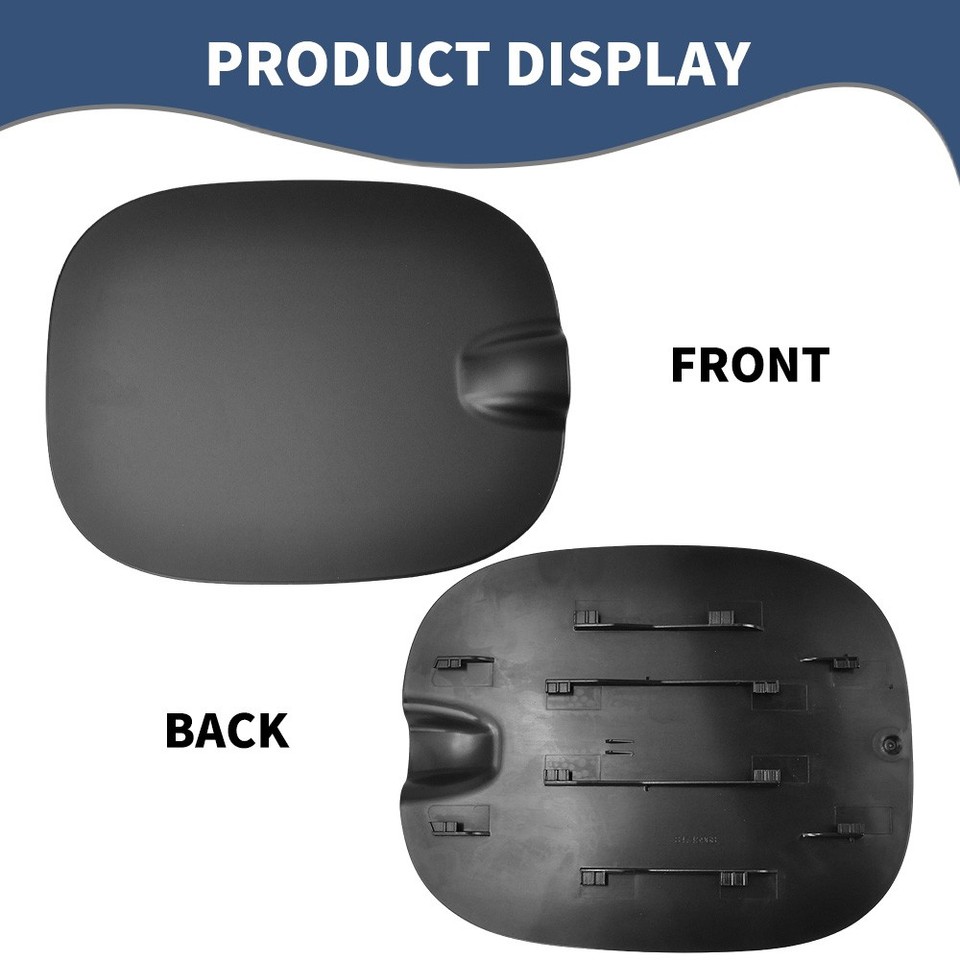 Fuel door Gas Tank Door cover For 2019-2024 Chevrolet Silverado 1500 ...