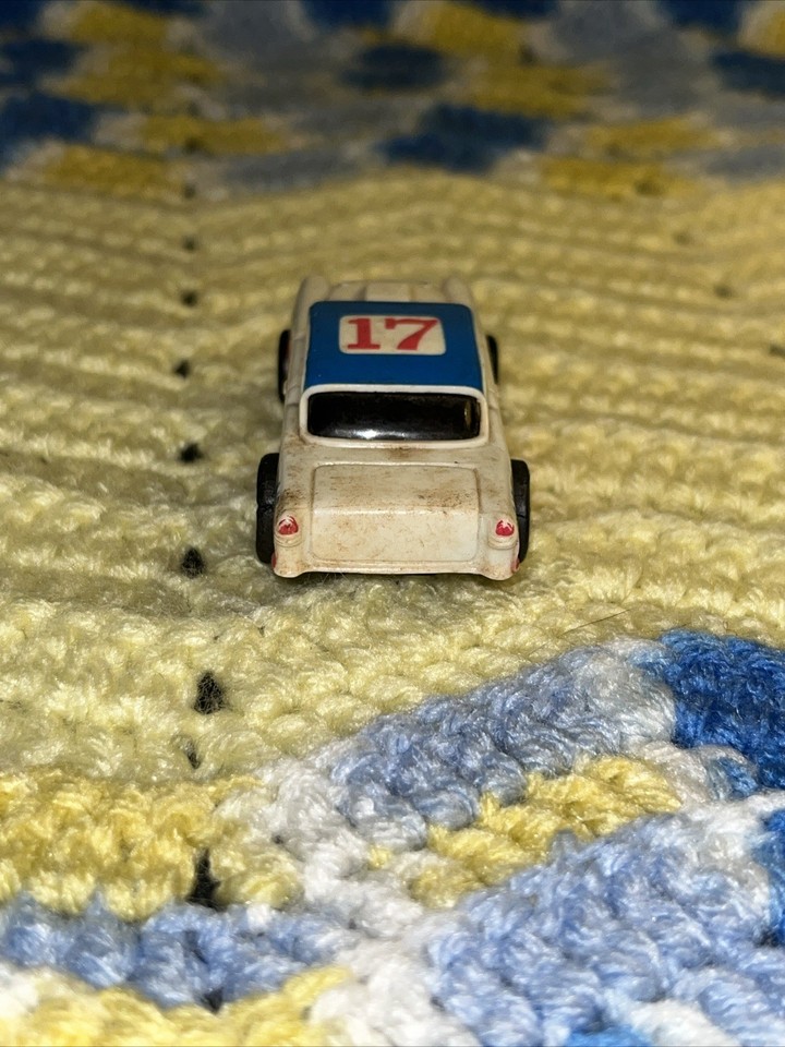 1977 Ideal TCR Racing '55 CHEVY 427 CID #17 HO Slot Car Runs | eBay