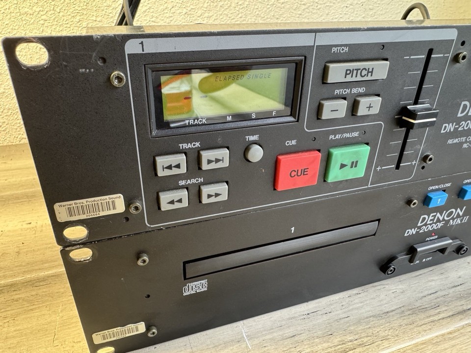 Denon DN-2000F MKII Double CD Player And Remote Used In good condition ...