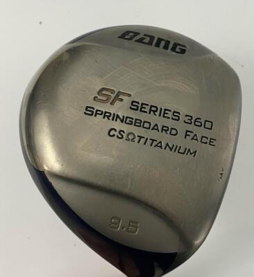 BANG Golf SF Series 360 Springboard Face Titanium 9.5* Driver RH Reg | eBay