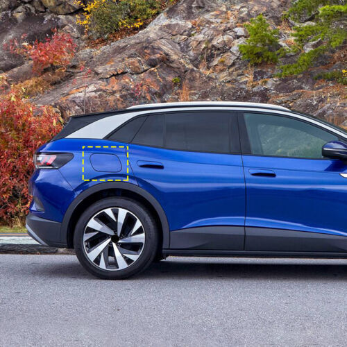 Silver Titanium Outside Charging Electricity Cover Fit For VW ID.4 ID4 ...