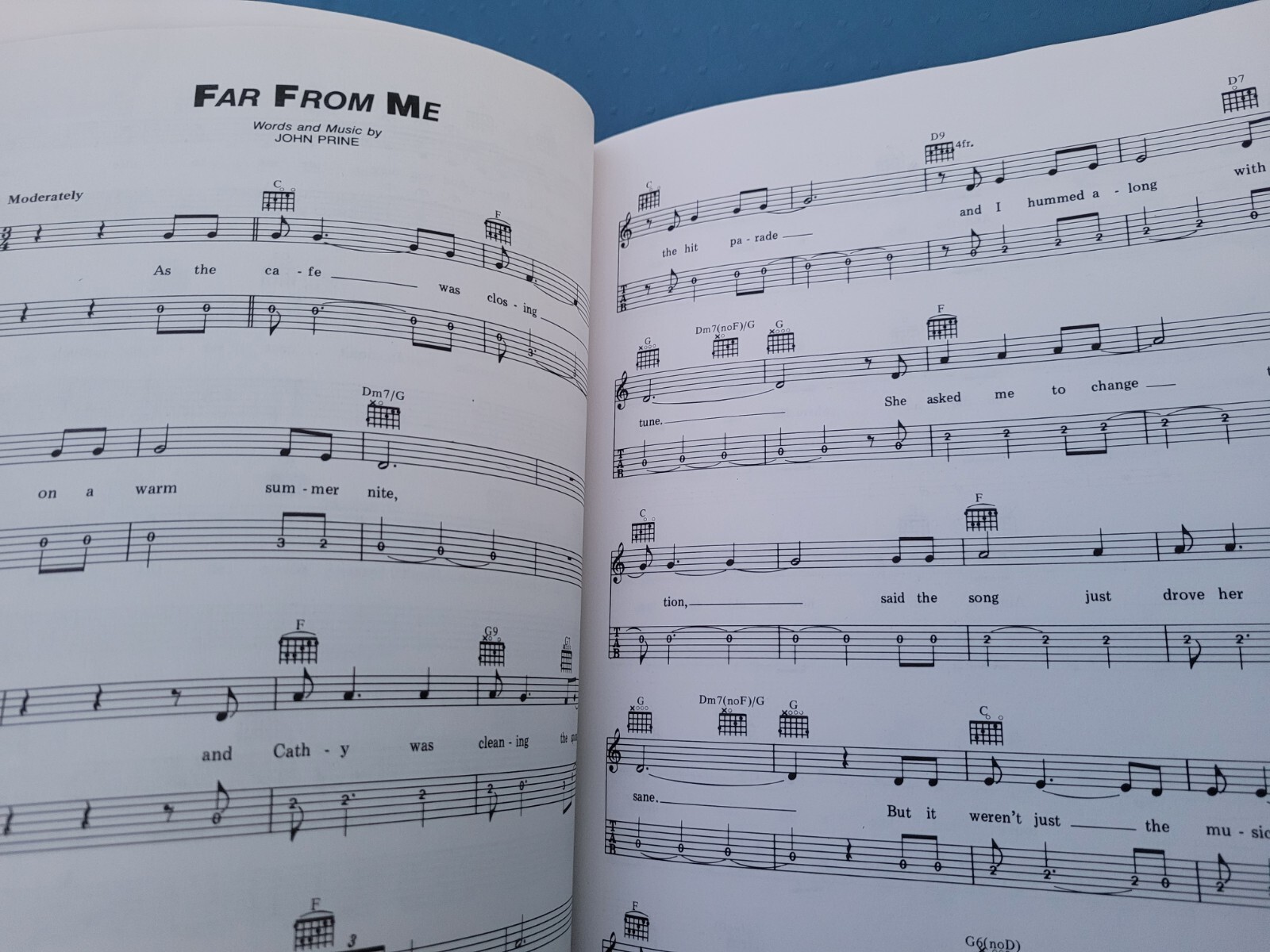 The Best of John Prine for Guitar Book Includes Super-tab Notation 1990 ...