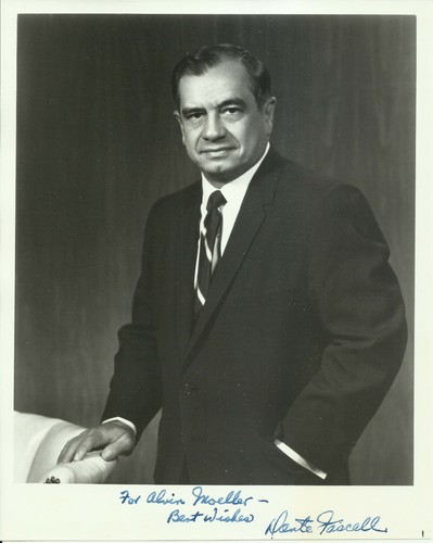 Dante B. Fascell - U.S. Representative Original Autograph 8x10 Photo ...