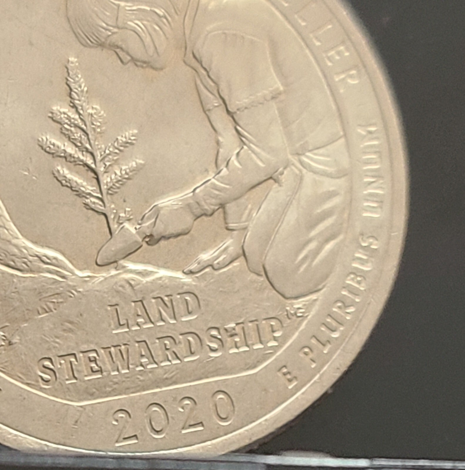 Marsh Billings Rockefeller Quarter 3 Rare Die chip Errors Hair Elbow ...