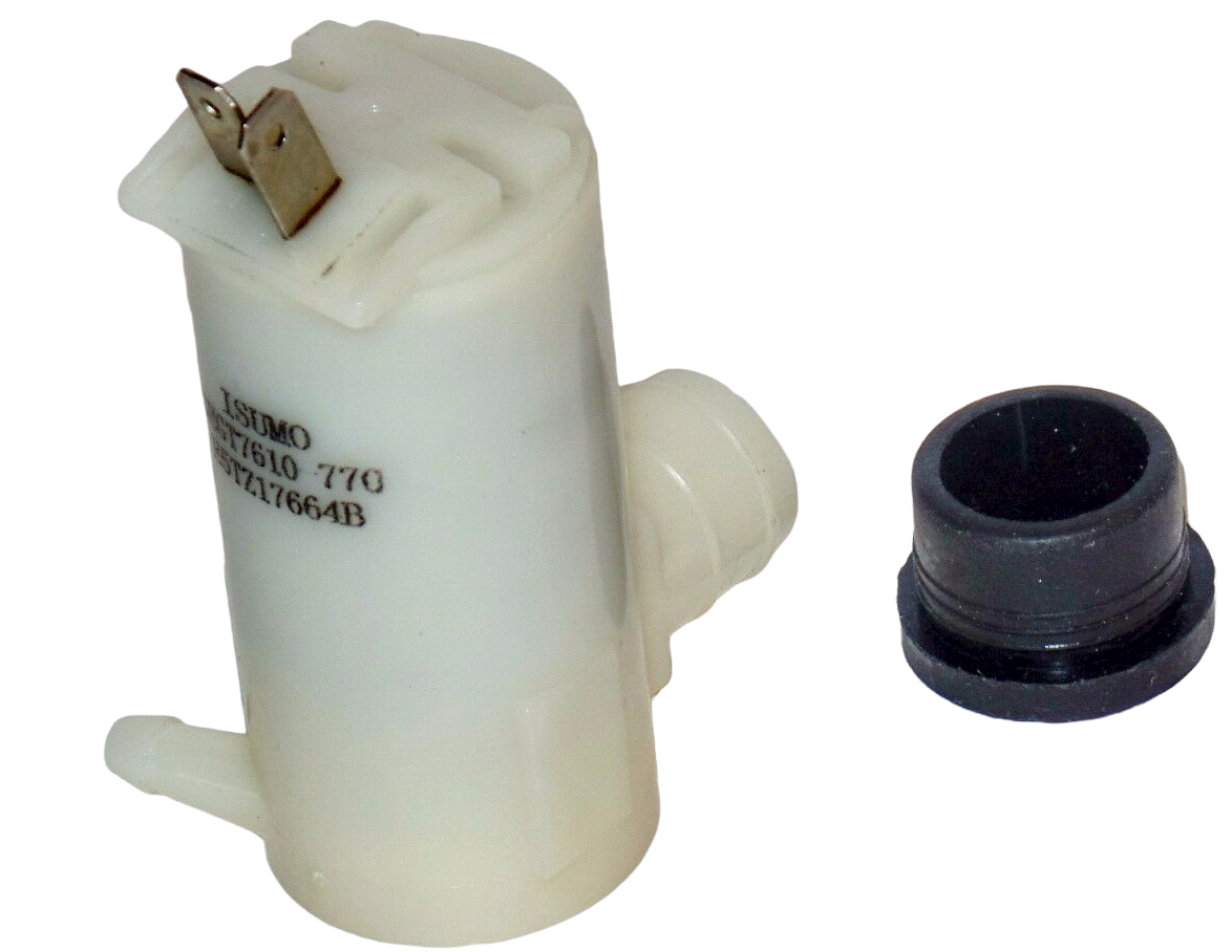 Windshield Washer Pump & Connector Fits :GM Ford Honda Hyundai Mazda ...
