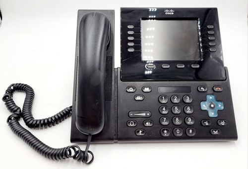 Cisco CP-8961 CP-8961-C-K9 Unified IP Phone W/Handset & Stand | eBay UK