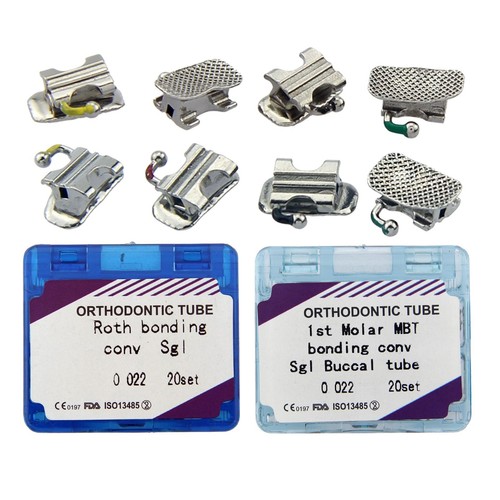 Orthodontic First Molar Bracket Buccal Tube Convertible tubo ortodoncia ...