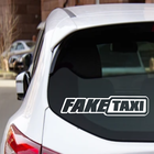 Fake Taxi Decal Stickers Car JDM Drift Race Window Van Tumbler 22 ...