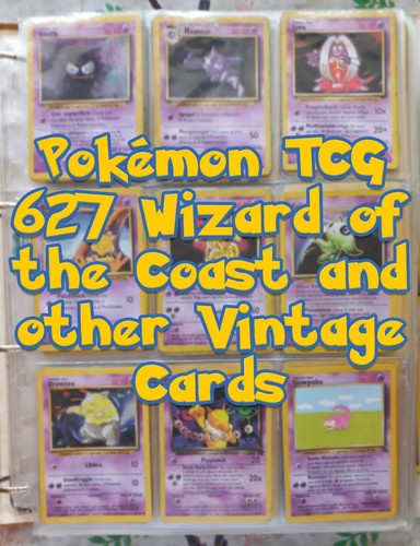 Lotto Carte Pokémon / Pokemon Card Batch: 627 Carte/Cards Vintage ITA ...