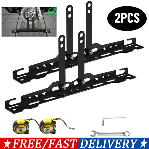 2Pcs Upgraded Wheel Toe Alignment Tool Plate Kit with Measuring Tapes ...