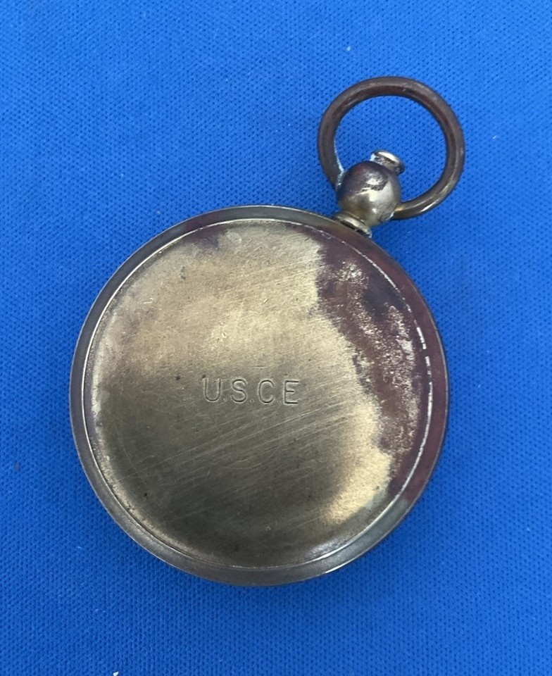 Vintage Taylor WWII Brass U.S. Military Brass USCE Compass | eBay