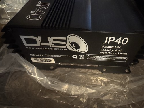 Down4Sound JP40 12V Lithium Car Audio Battery ( 6000 - 12000W ...