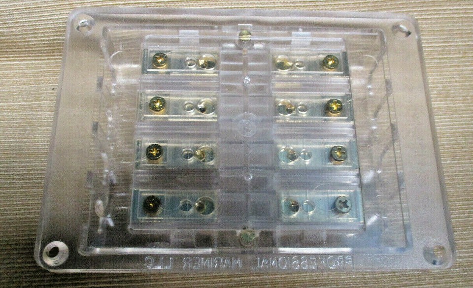 GOLD PLATED AUE FUSE HOLDER W/JUMPER PROFESSIONAL MARINER | eBay