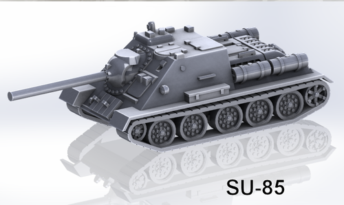 Russian - SU-85 SPG (3) | eBay