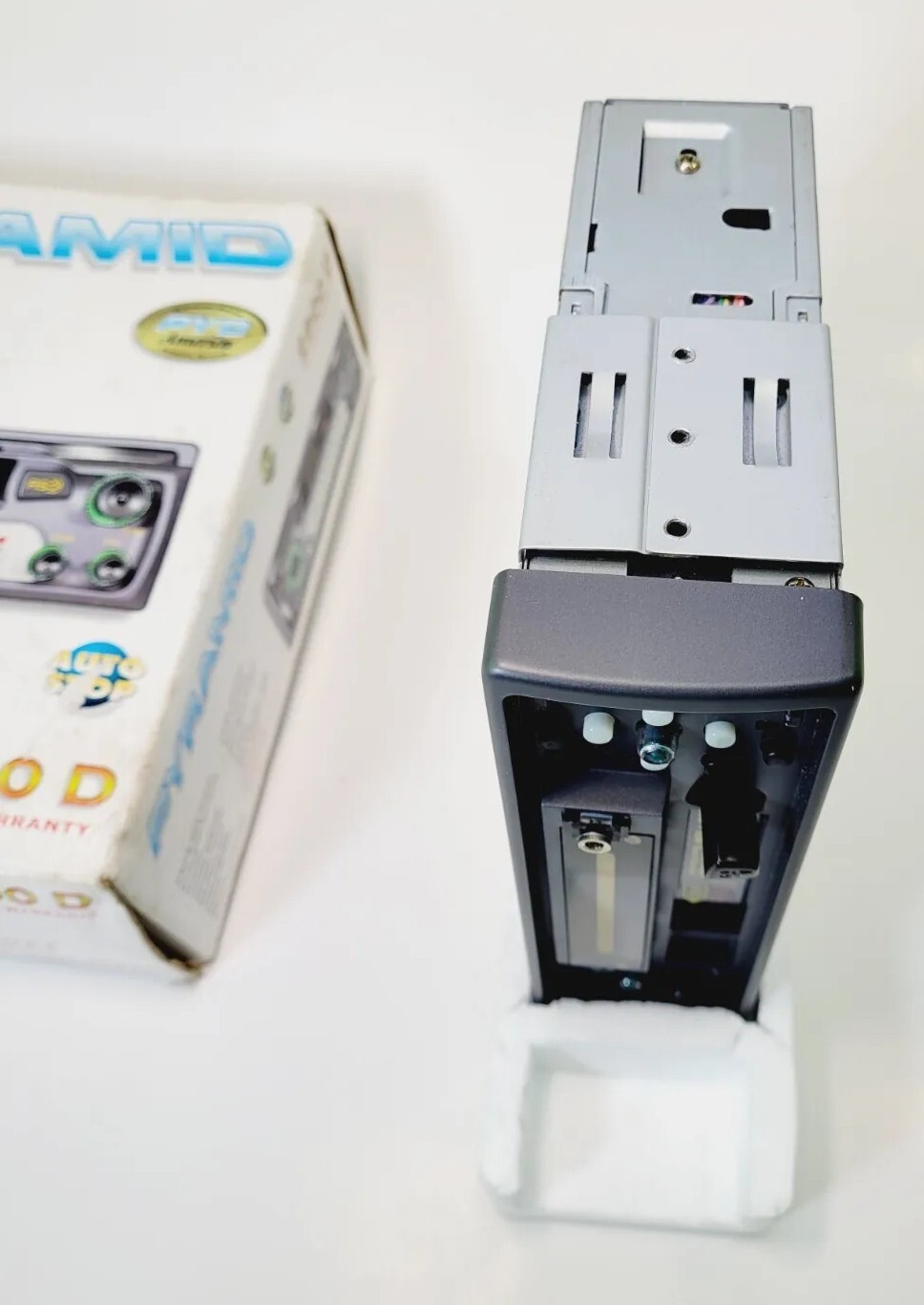 VINTAGE, Pyramid Car Stereo Cassette Radio Am/Fm Detachable face #2800D ...