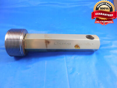 1.7 14 NS 1B THREAD PLUG GAGE NO GO ONLY P.D. = 1.6645 1.700-14 NS-1B ...