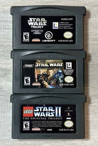 Star Wars Gameboy Advance Lot Lego Clones Trilogy Authentic Tested Fast ...