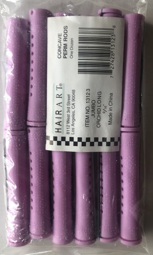 Concave Perm Rods/Cold Wave Rods - Lilac / jumbo 13123 /One Dozen/3.25 ...