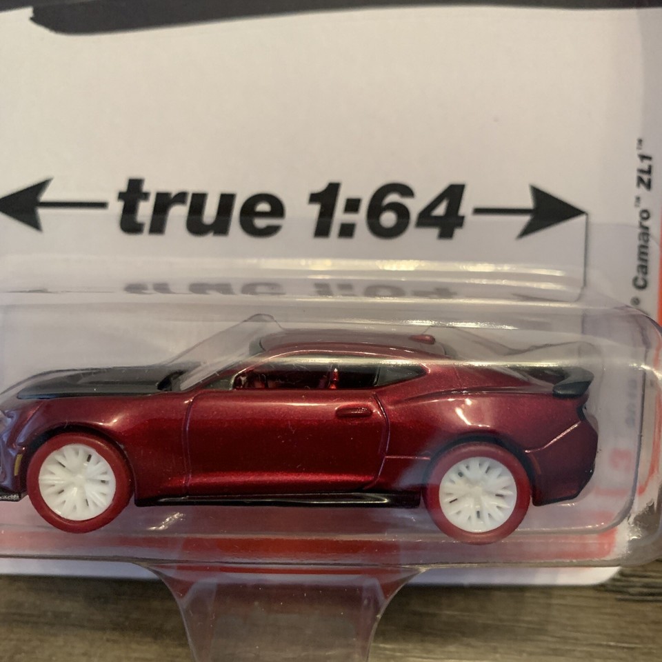 Autoworld Modern Muscle 2019 Chevy Camaro Zl One Ultra Red | eBay