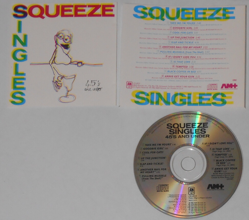 Squeeze - Singles - CRC issue U.S cd | eBay