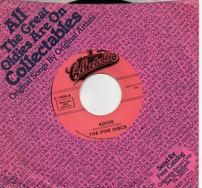 FIVE DISCS - ADIOS / MY BABY LOVES ME | eBay