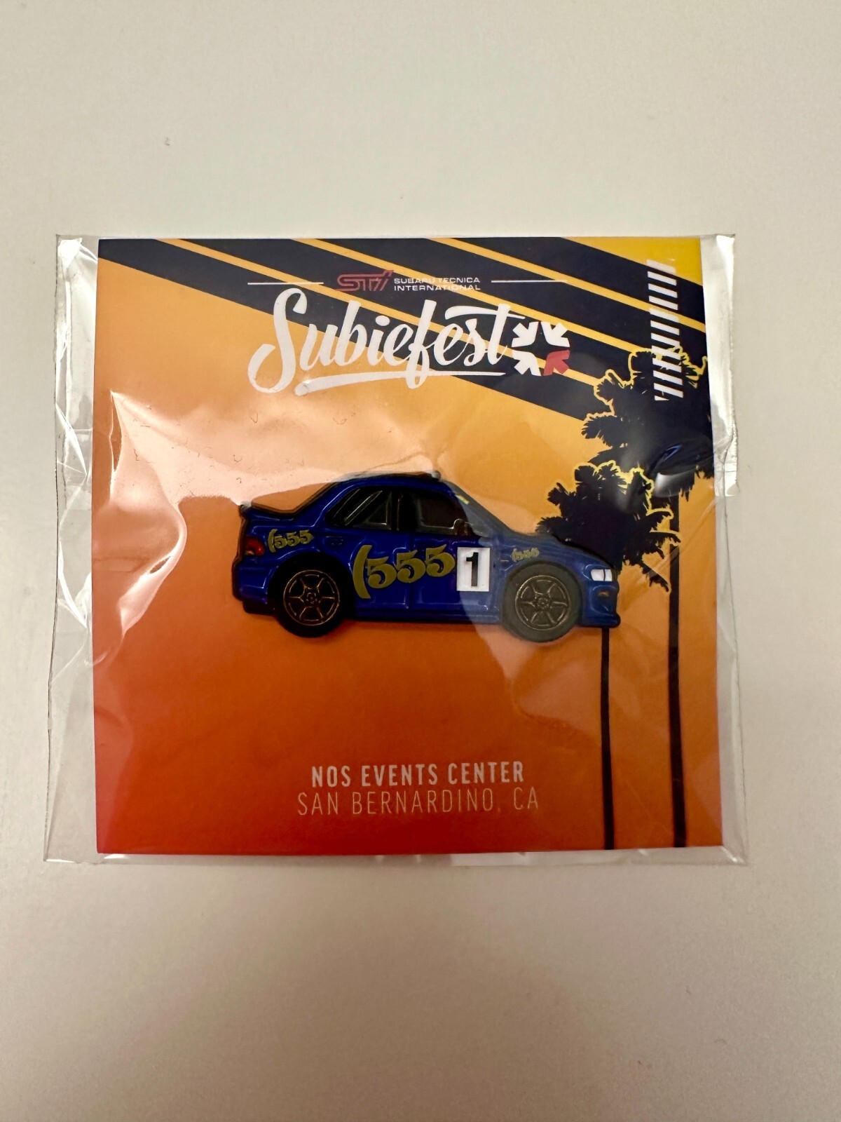 Leen Customs Subaru Impreza 555 Rally clean ver (LE Enamel Pin ...