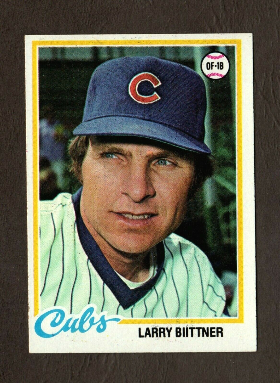 1978 Topps Baseball Card #346 Larry Biittner - Chicago Cubs | eBay