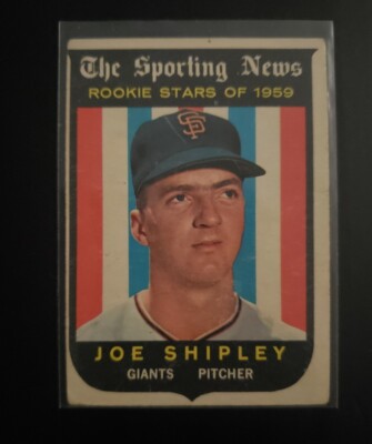 1959 The Sporting News Joe Shipley, Rookie Stars. | eBay