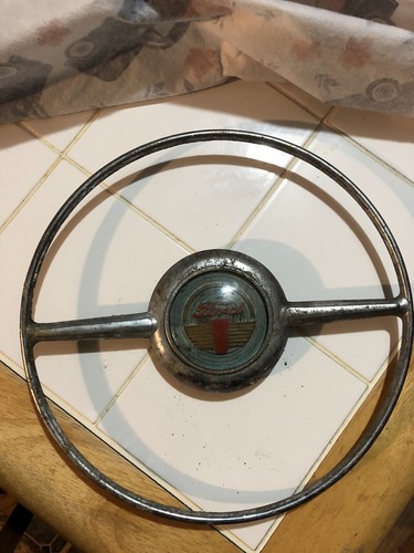 46 47 48 ford steering wheel horn ring button 42 1946 1948 hot rat rod ...