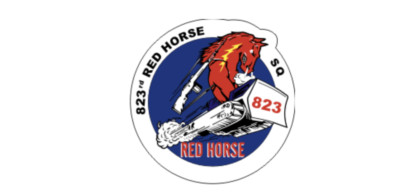 5" air force 823rd red horse bumper sticker decal usa made | eBay