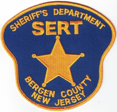 Bergen County NJ SERT patch shipped from Australia | eBay