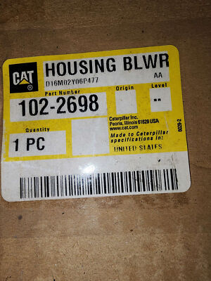 Construction Equip Parts - Cat Housing