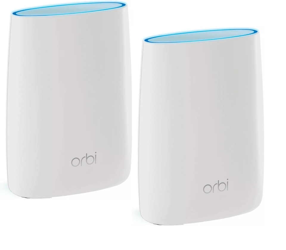 NETGEAR Orbi Router RBR50v2 Whole Home Mesh WiFi Router AC3000 2 Pack ...