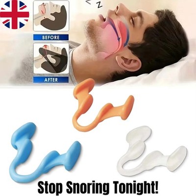 2/4Pcs Silicone Nose Clips Anti Snoring Nasal Dilator Stop Snoring Clip ...