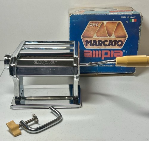 Marcato Ampia 150 Classic Pasta Machine Manual Pasta Maker Italy ...