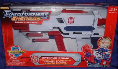 Transformers Energon Optimus Prime Energon Blaster New Powerlinx ...