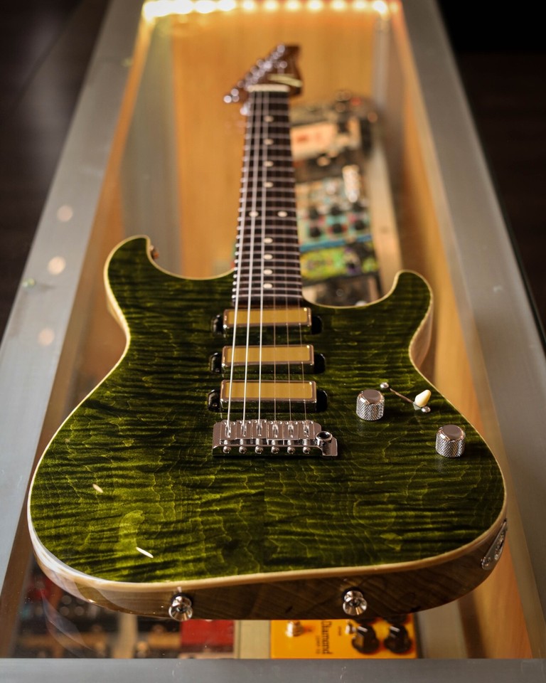 NEW TOM ANDERSON DROP TOP TRANS DARK OLIVE W/BINDING BLACK LIMBA ...