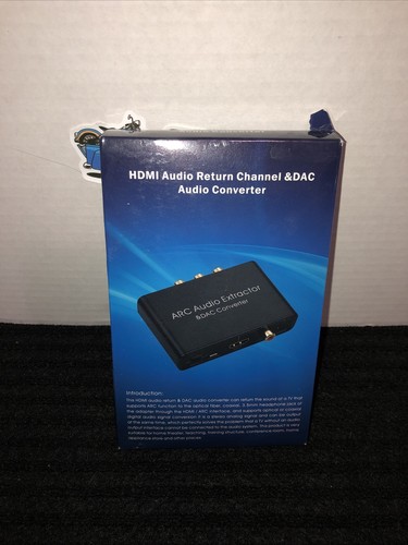 HDMI Audio Return Channel & DAC Audio Converter | eBay