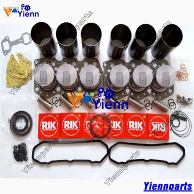 S6E S6E2 Overhaul Rebuild Kit For Mitsubishi Engine Piston Gasket ...