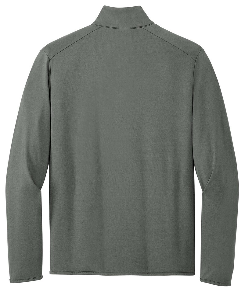 MEN'S BRUSHED BACK LIGHTWEIGHT STRETCH FLEECE JACKET, WICKING, POCKETS ...