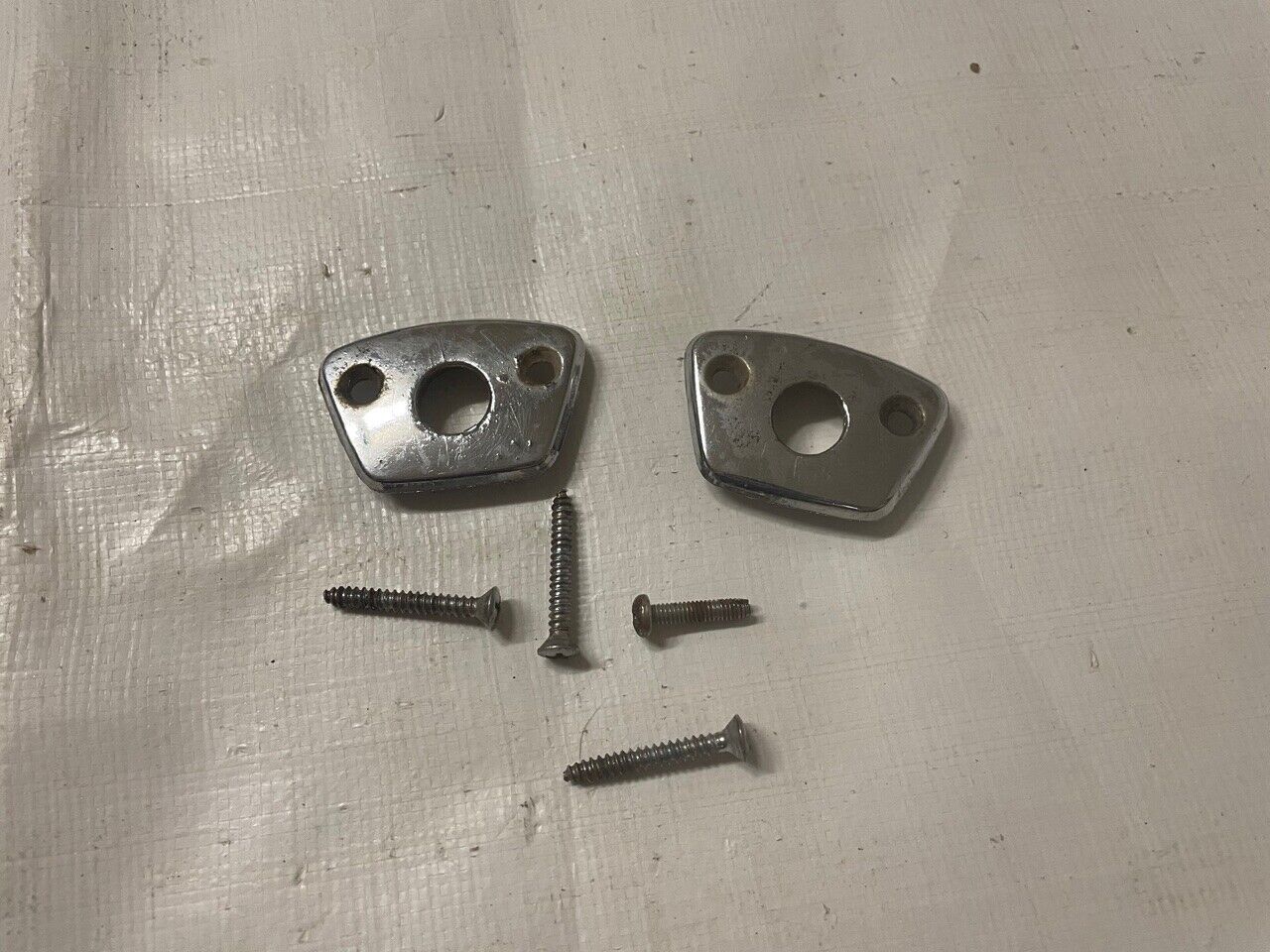 1969 1970 Mopar A & B Body Bench Seat Headrest Escutcheon Bezel Post ...