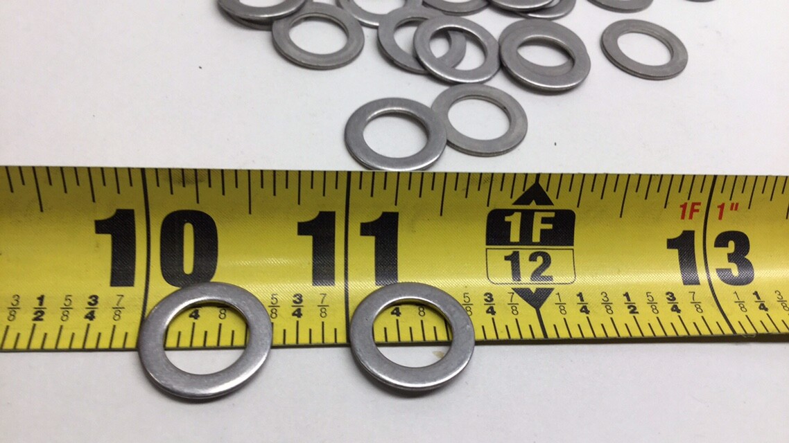 Krones 1099520760 Washer Ring Disk 10x16x1.0 mm A2 (Pack of 25) 1-099 ...