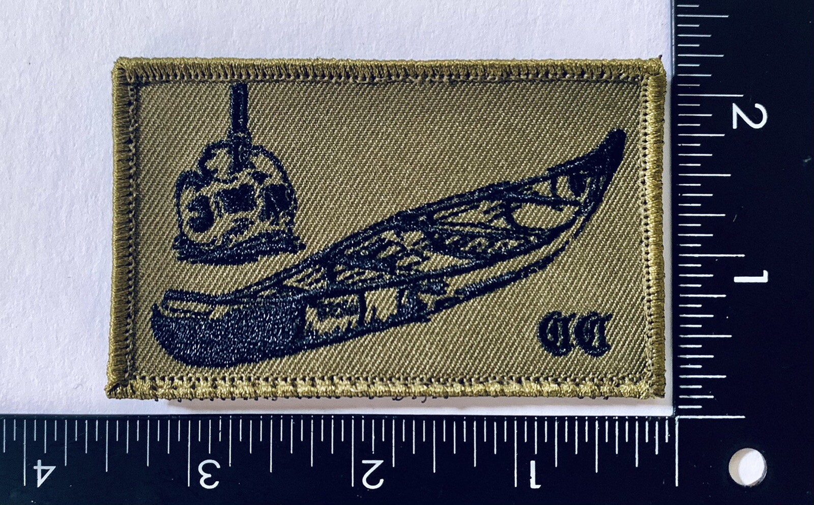 Forward Observations Group OD Green FOG Canoe Club Patch DEVGRU NSW ...