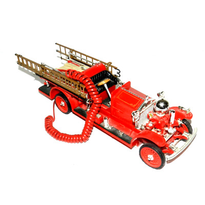 Vintage Plastic AHRENS-FOX Fire Engine Phone Telephone Fire | eBay